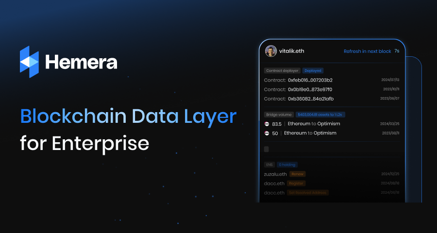 Hemera - The First Account-Centric Indexing Protocol